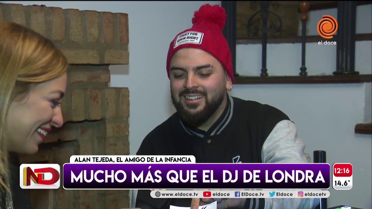 Alan Tejeda: "Soy la contención para Paulo Londra, no soy un DJ normal" - YouTube