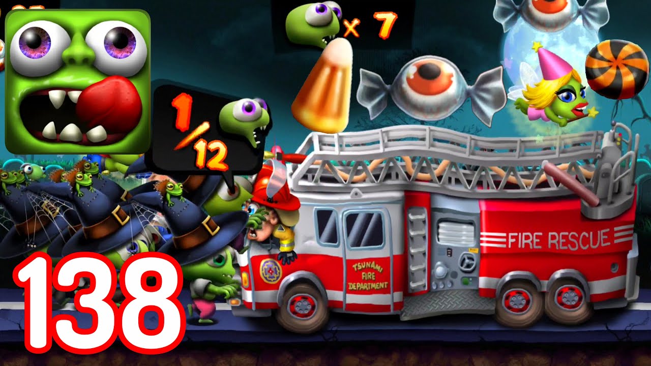 Zombie Tsunami-(Gameplay 138)-Ganando Desavio De Halloween - YouTube