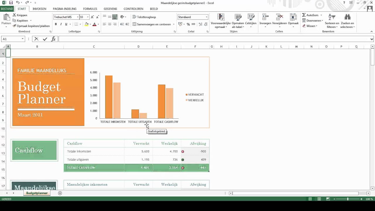 6. Sjablonen in Excel - Excel 2013 - YouTube