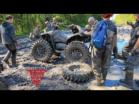 Mud Mayhem! Full Throttle Until The Wheels Fell Off The Renegade - YouTube