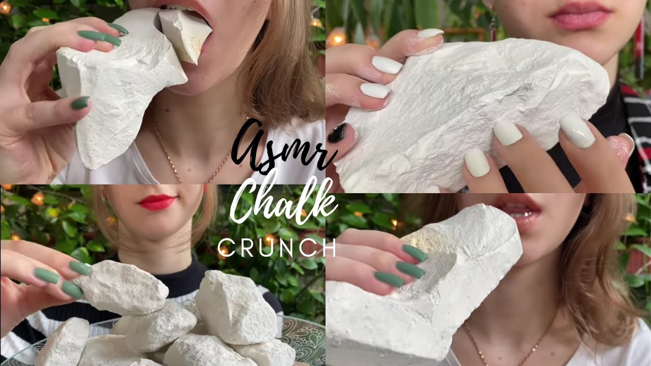 🍒 My Cruncy love | Dry chalk | wet chalk | dry chalk big bites 🤤 ...