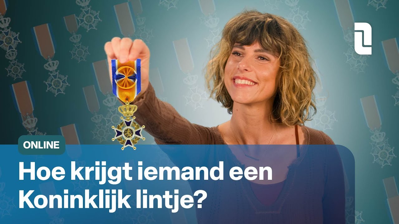 Wat moet je doen om een Koninklijk lintje te krijgen? 🎖🤔 | ONLINE - YouTube