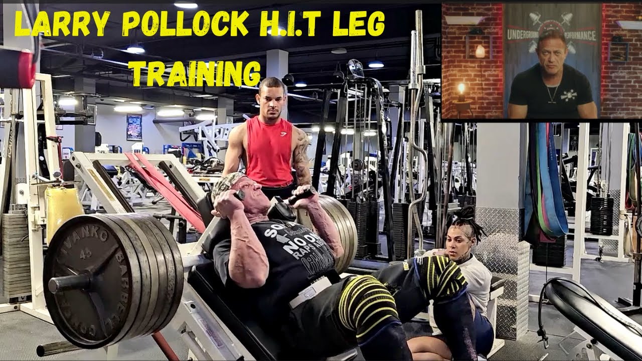 Larry Pollock High Intensity Leg Training - YouTube