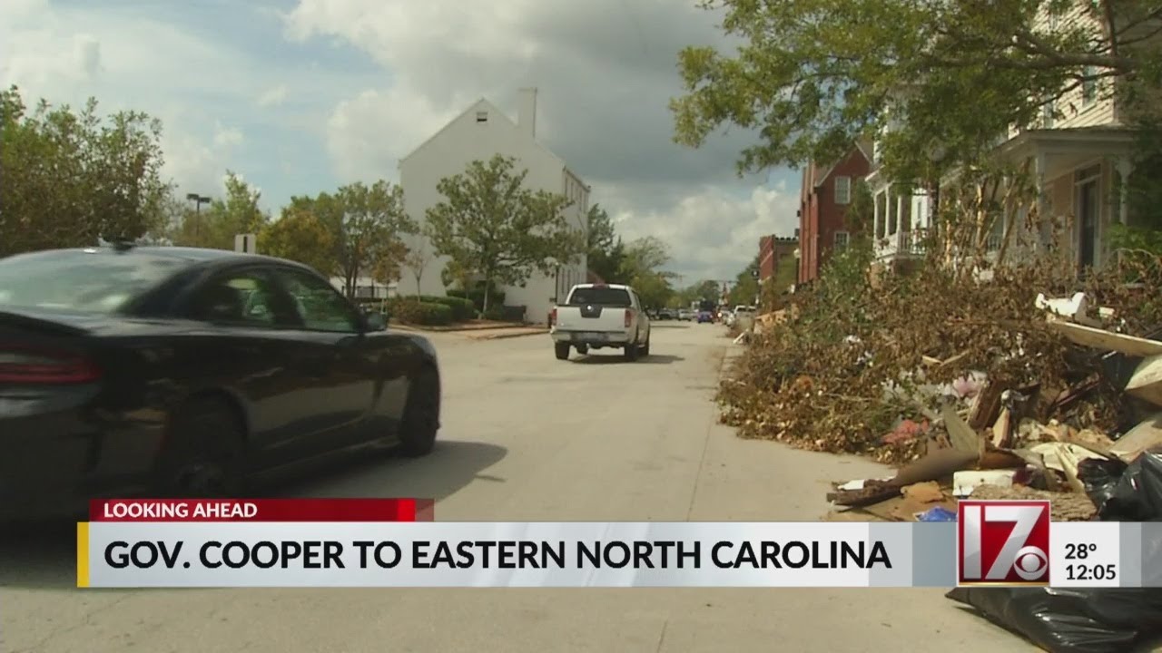 Gov. Cooper to visit areas of Eastern NC - YouTube