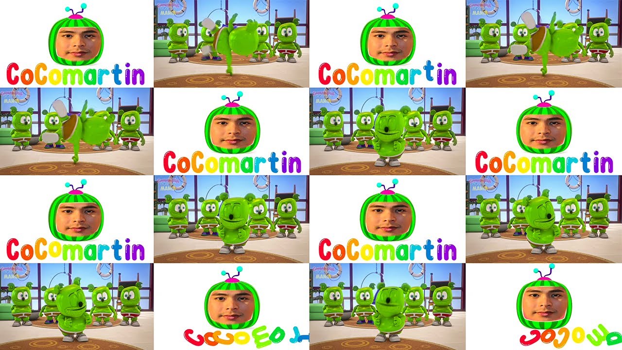 cocomelon coco martin intro vs gummy bear song intro over 1 million ...