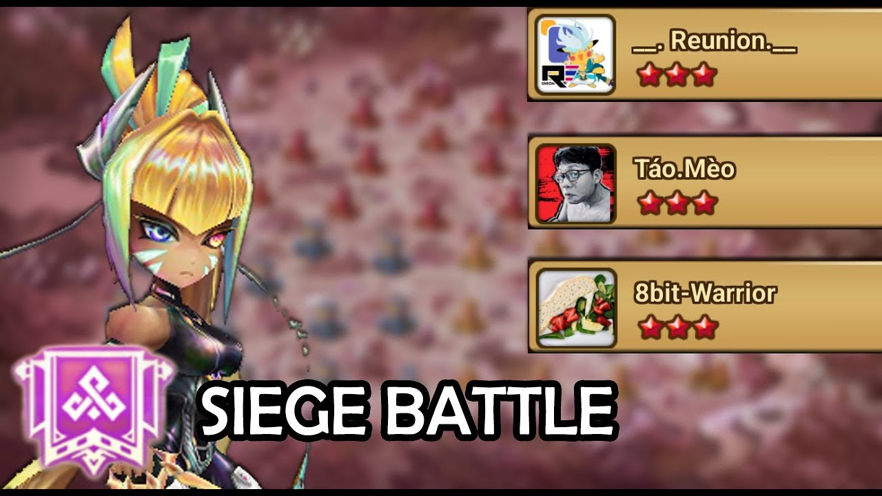 [G3 SIEGE BATTLE] VS Táo.Mèo & 8bit-Warrior | Summoners War - YouTube