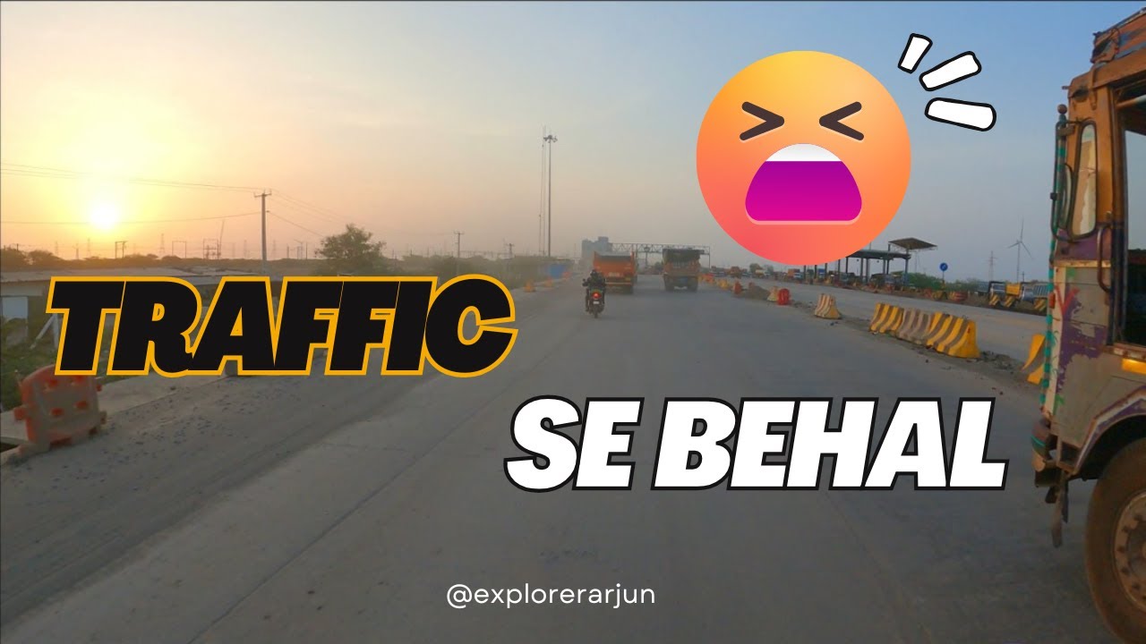 🔥470KM Ride to Statue of Unity – Heat, Trucks & Hustle | Day 1 Adventure Begins! - YouTube