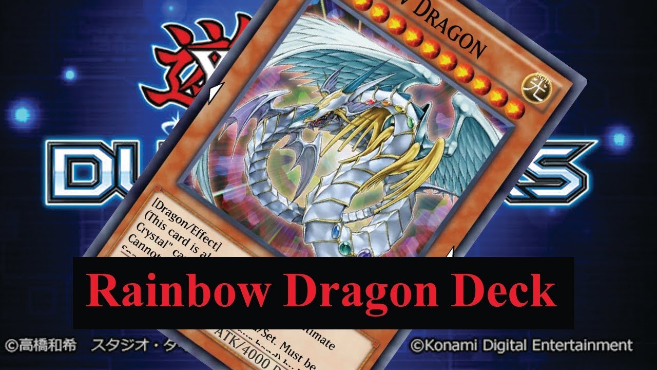 (Yu-Gi-Oh! Duel Links)Hotspring Cat รีวิว Rainbow Dragon Deck (EP. 232 ...