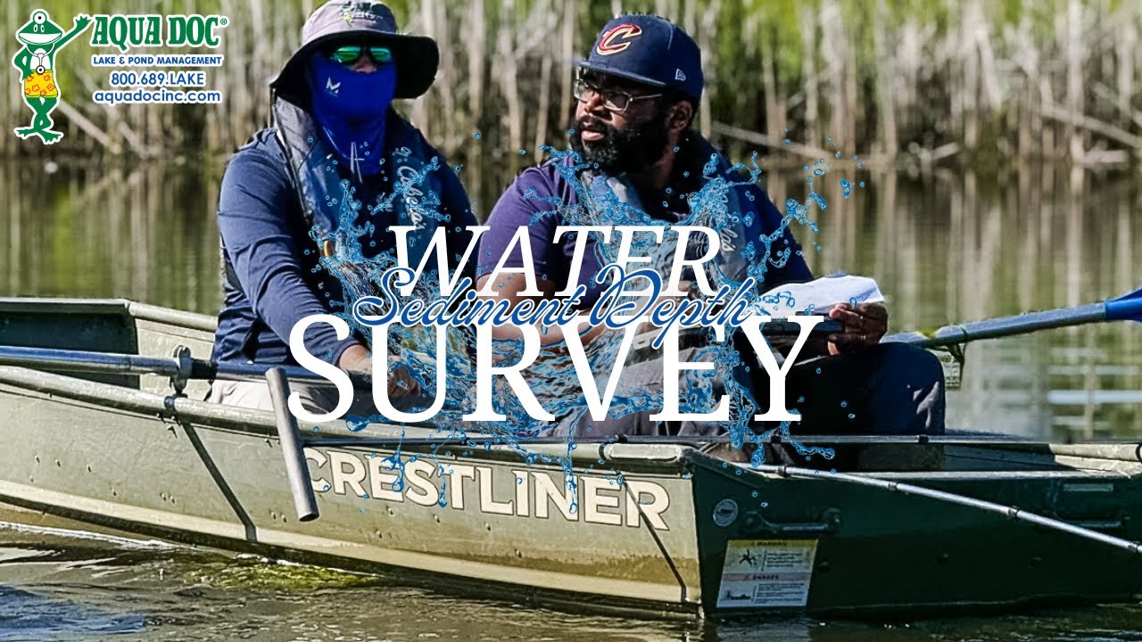 Water Sediment Depth Survey - YouTube