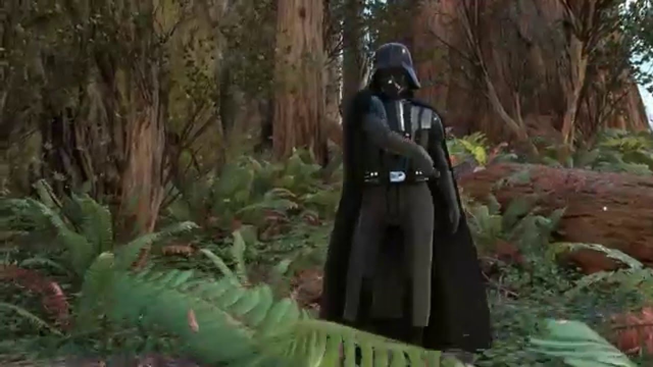 Vader in the Woods - Star Wars Battlefront - YouTube