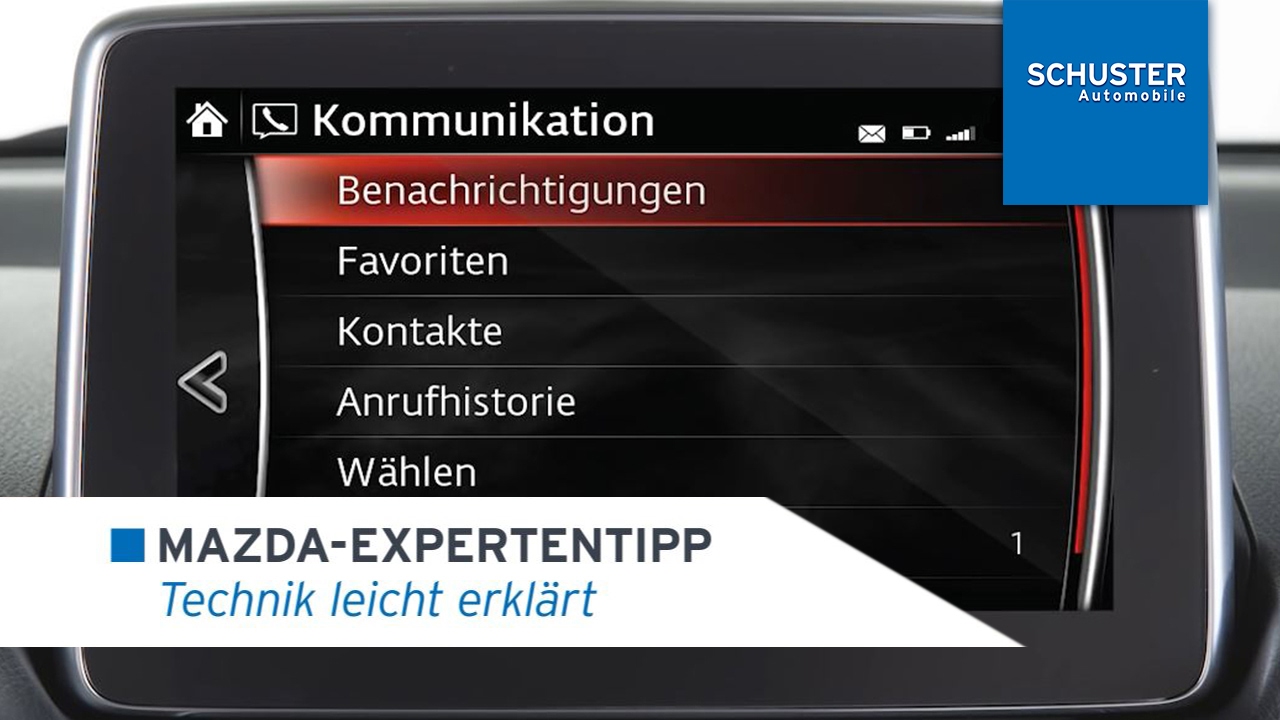 Mazda Tutorial - MZD-Connect - Schuster Automobile - YouTube