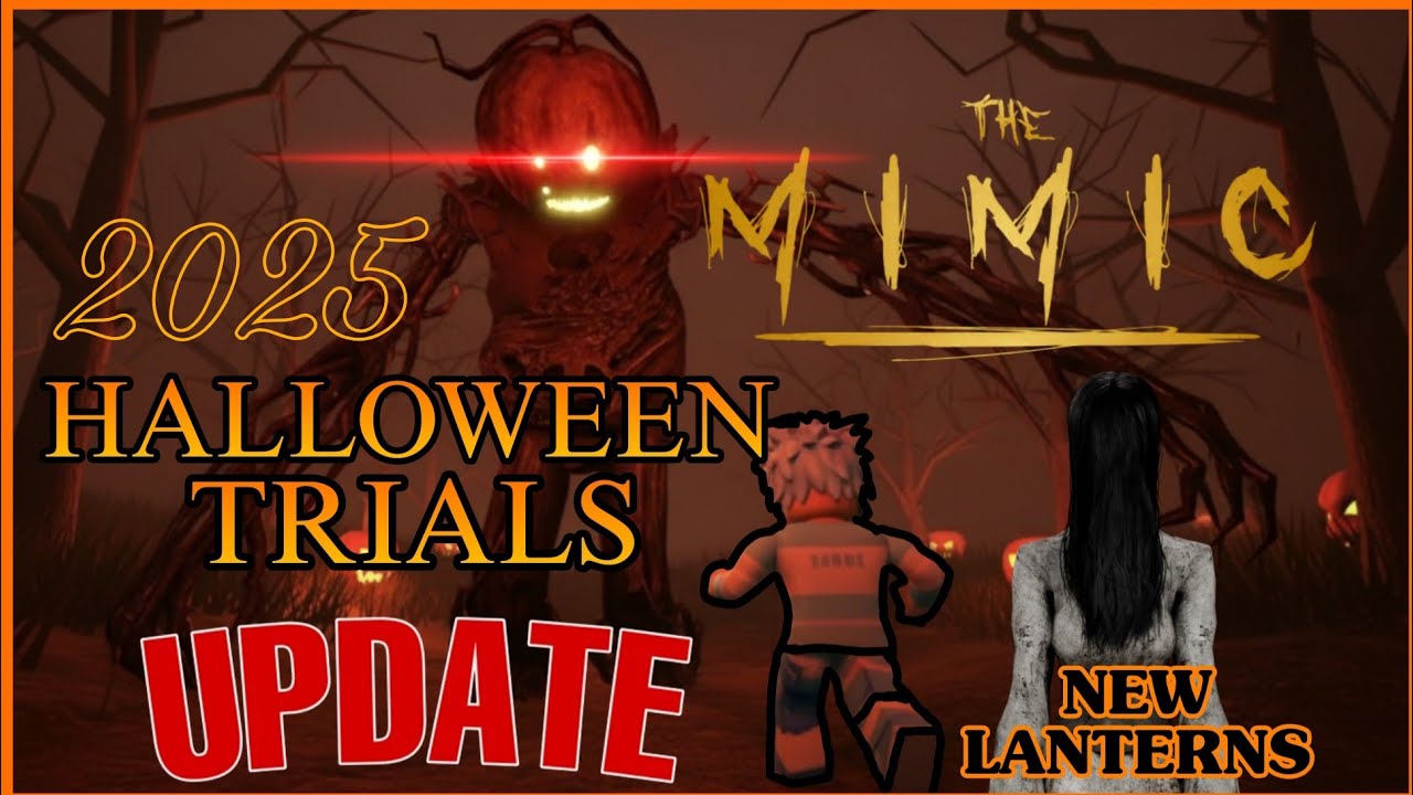 The Mimic NEW Halloween Trails Update 2025 All Information!🎃 (FREE ...