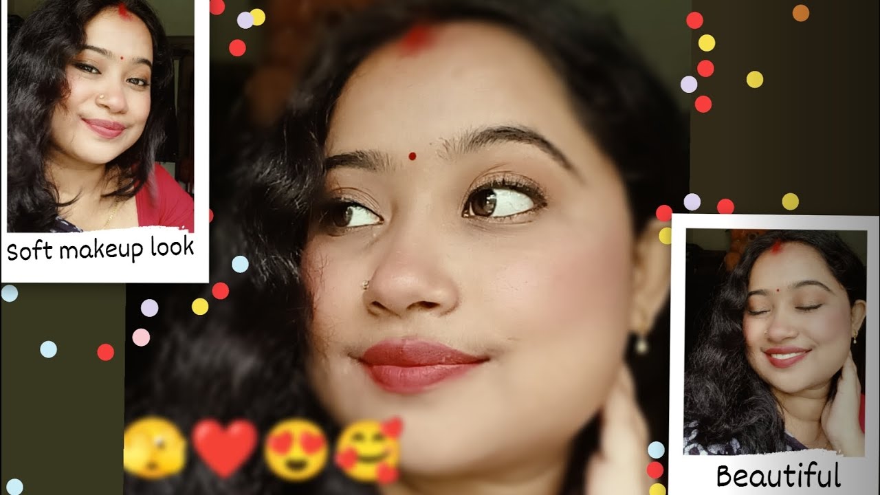 🥰Soft Makeup Look Tutorial🤗 || No Make-up Make-up look🤩|| Make-up ...