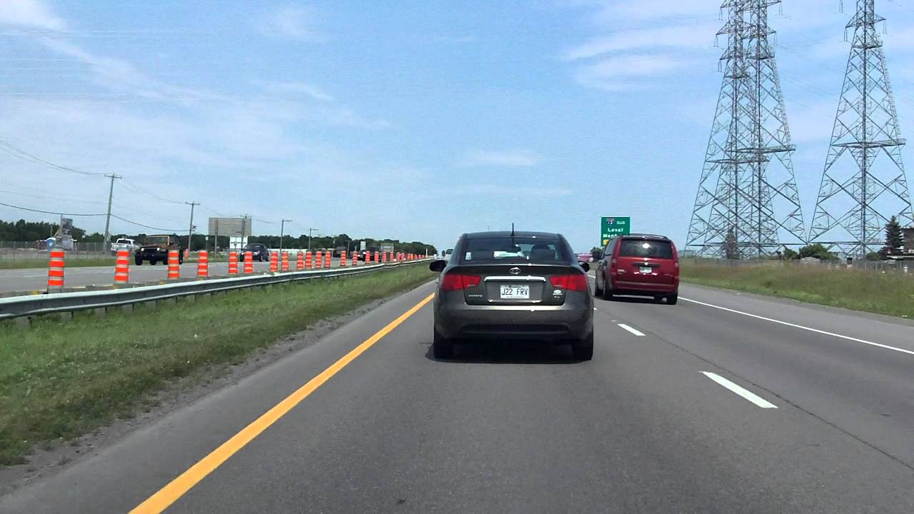 North Belt Expressway (Autoroute 640 Exits 8 to 16) eastbound - YouTube