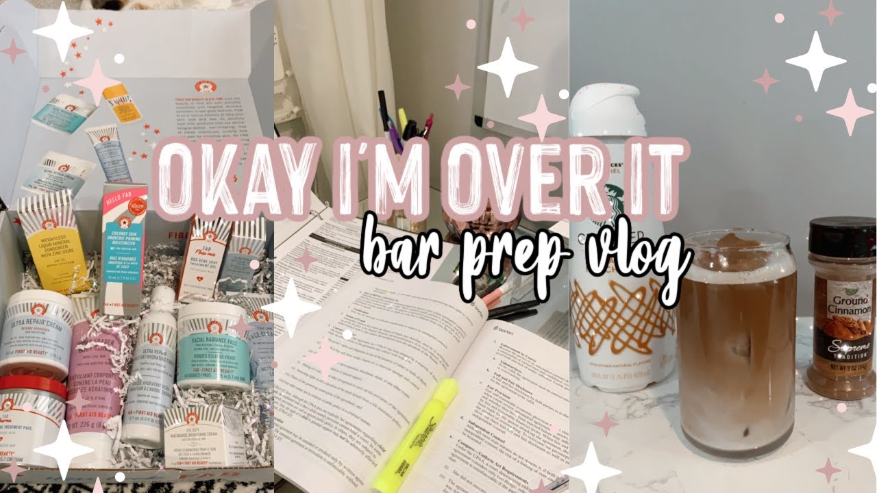 HOW I'VE BEEN TACKLING STUDYING FOR THE BAR EXAM | VLOG - YouTube