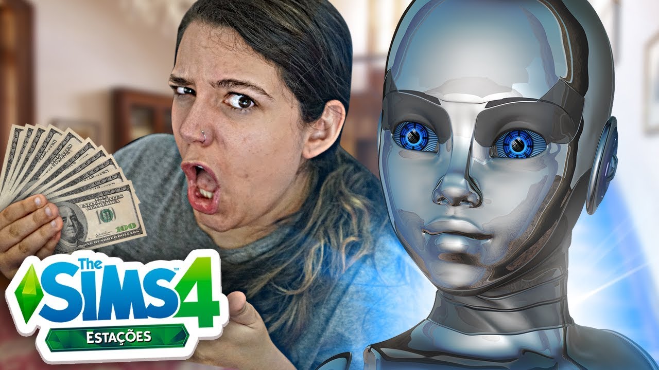 COMPREI UM ROBÔ! - The Sims 4 Estações - YouTube