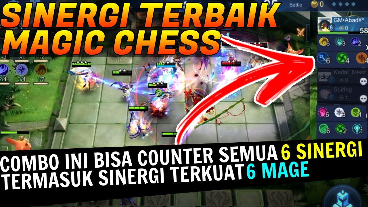 COMBO TERBAIK MAGIC CHESS INI BISA MENGALAHKAN SEMUA 6 SINERGI ...