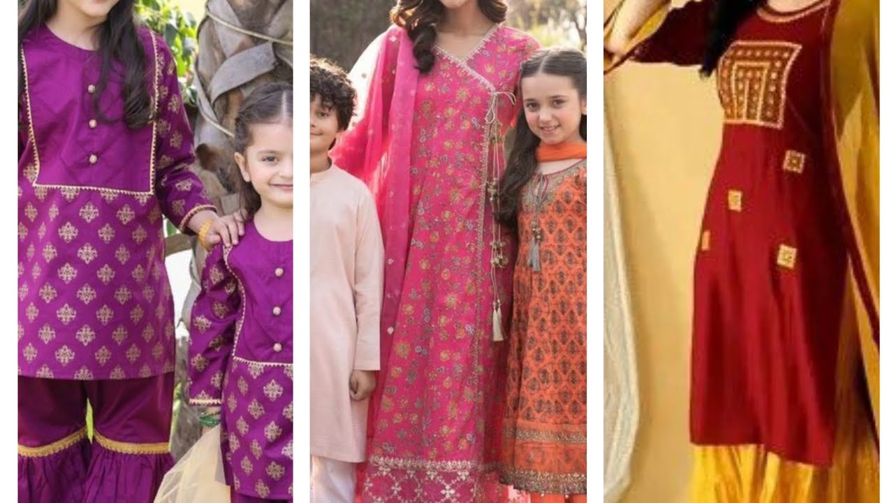 59+ Very Stylish Small Girl Dress Designing Ideas For Wedding Functions ...