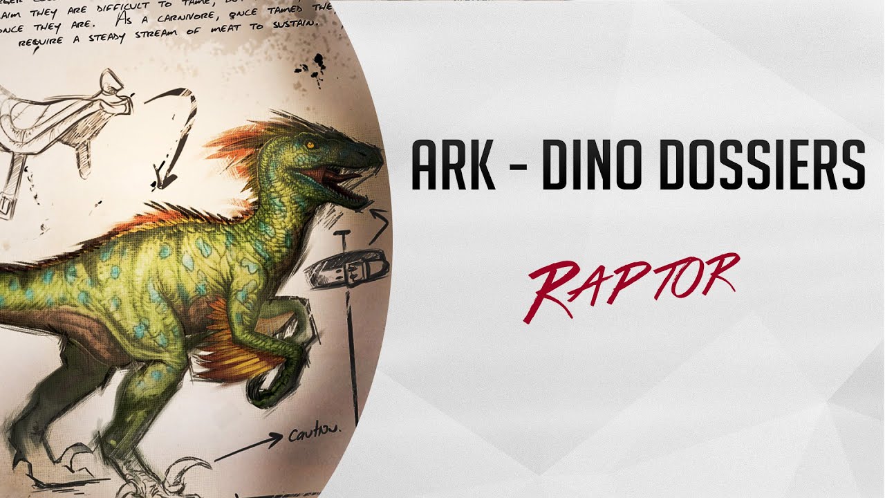 Dino Dossiers - Raptor (ARK - Survival Evolved) - YouTube