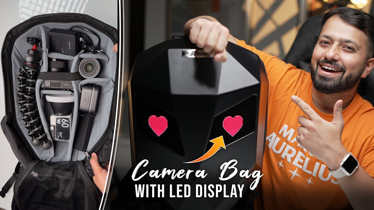 Ultimate Camera Bag With LED Display - ProFocus Blink Eye Backback ...