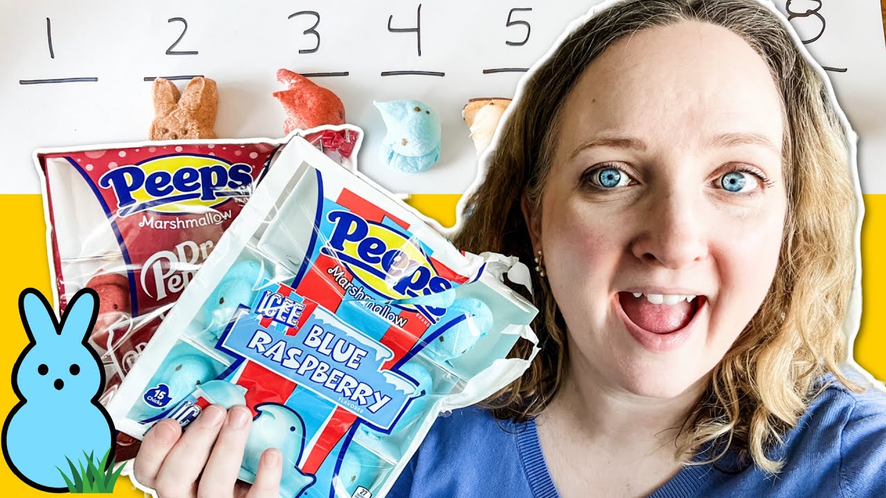 RATING 2025 EASTER PEEP FLAVORS 🐥💛 (Dr Pepper, Blue Raspberry, Rice ...