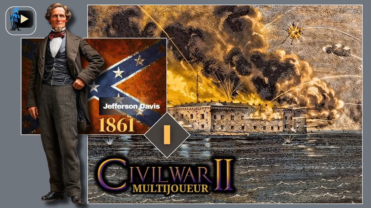[CWII] Et tout commença à Fort Sumter... Partie Multijoueur avec ...