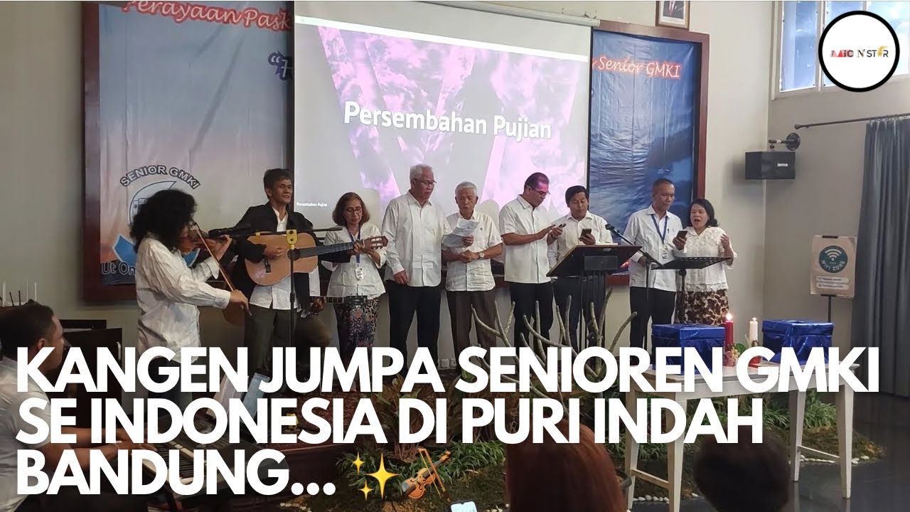 Senior GMKI Bandung Berdendang Diirngi Biola Junior Mic N Star 🎻 - YouTube