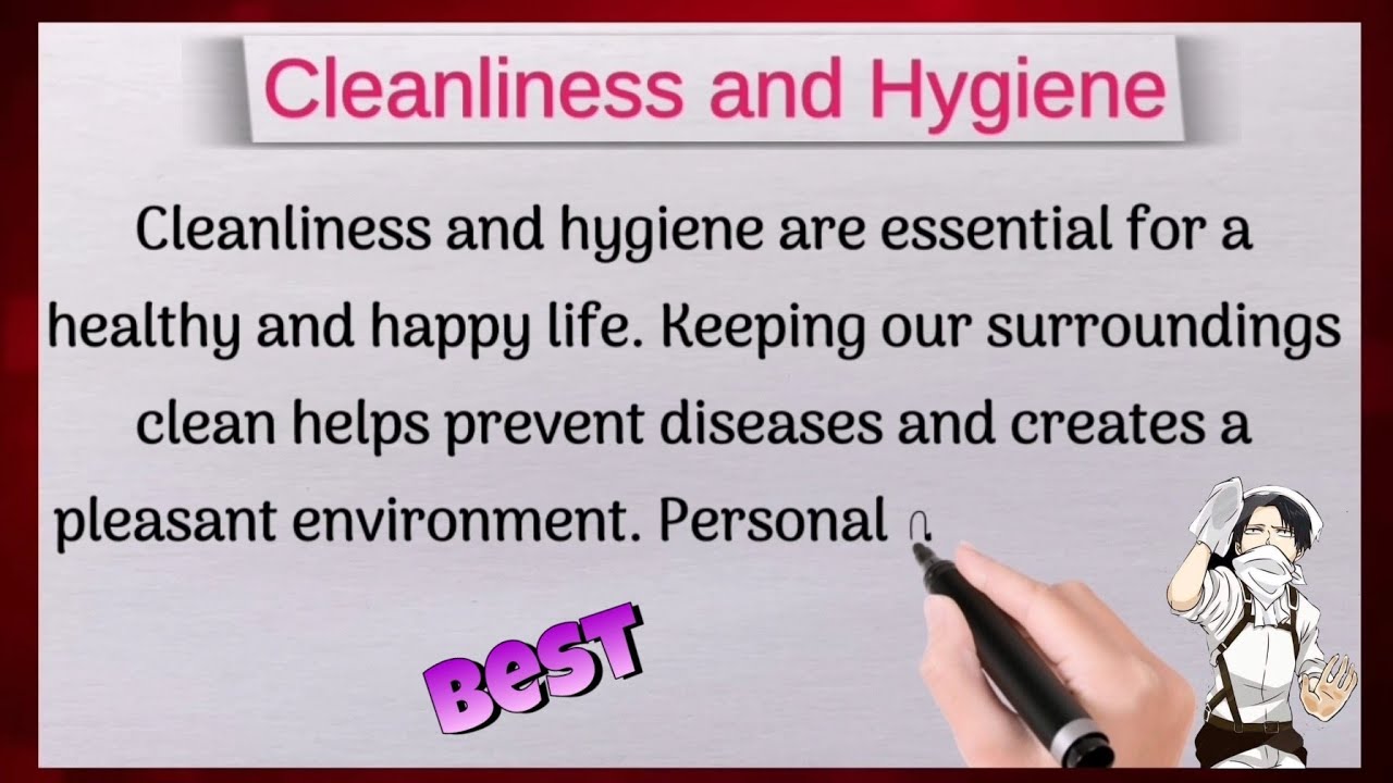 Essay on cleanliness and hygiene in English | 10 Lines on Cleanliness ...