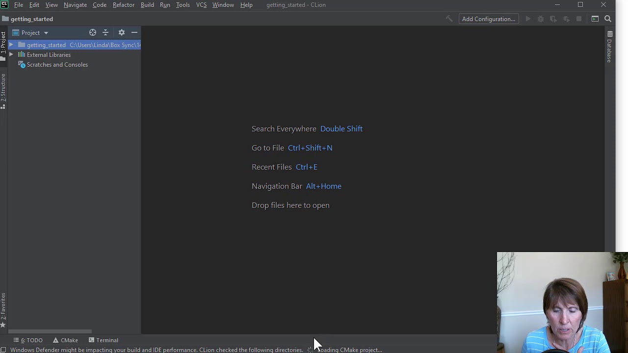 Opening a project with starter code - YouTube
