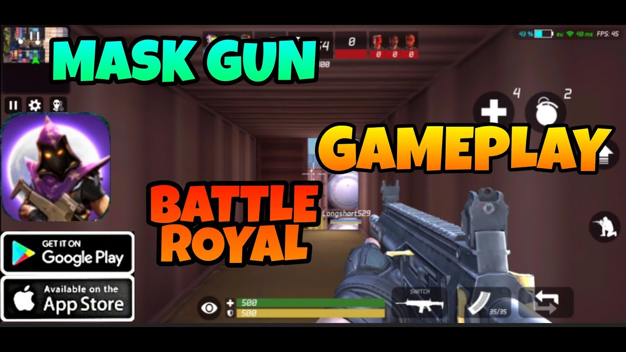 MASK gun GAMEPLAY (android and ios) - YouTube