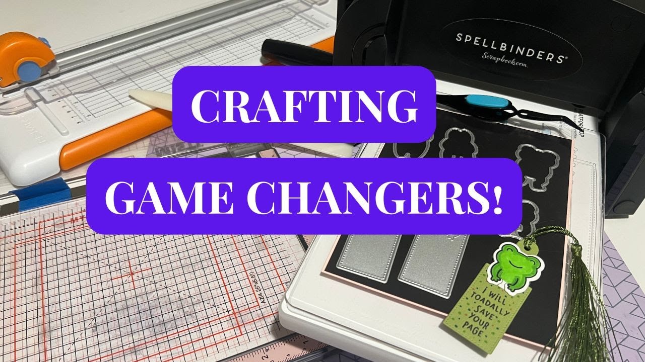 The 7 Cardmaking Tools I CAN'T Live Without - YouTube