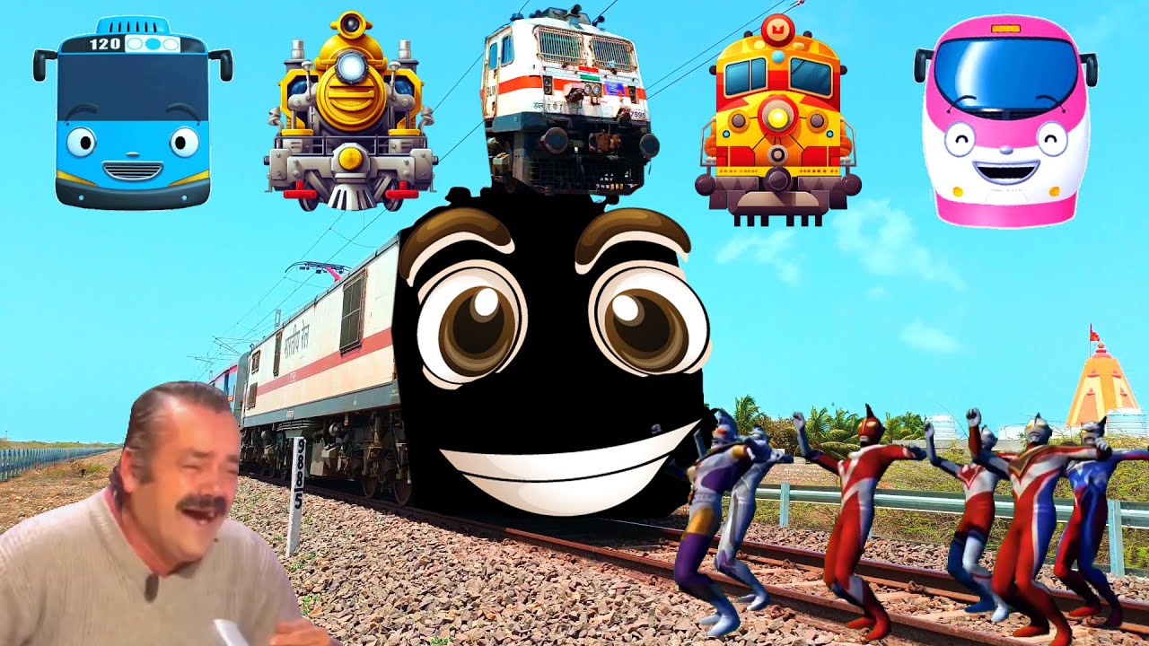funny face train model railways video || funny train memes || model ...