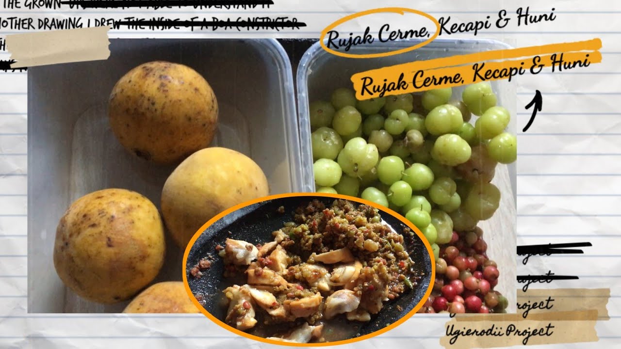 Rujak Cermai, Kecapi & Huni - Ugierodii's Kitchen - YouTube