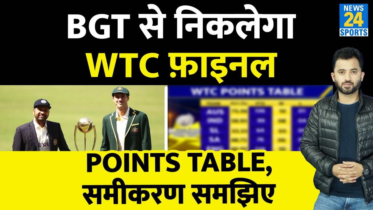 WTC Final : Points Table से India का Final में जाने का रास्ता | Race ...