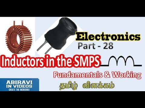 Power Inductors in the SMPS Electronics Part 28 explained in Tamil ...