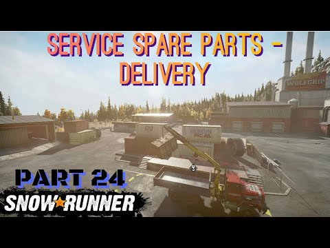 Service Spare Parts - delivery / SnowRunner | part 24 - YouTube