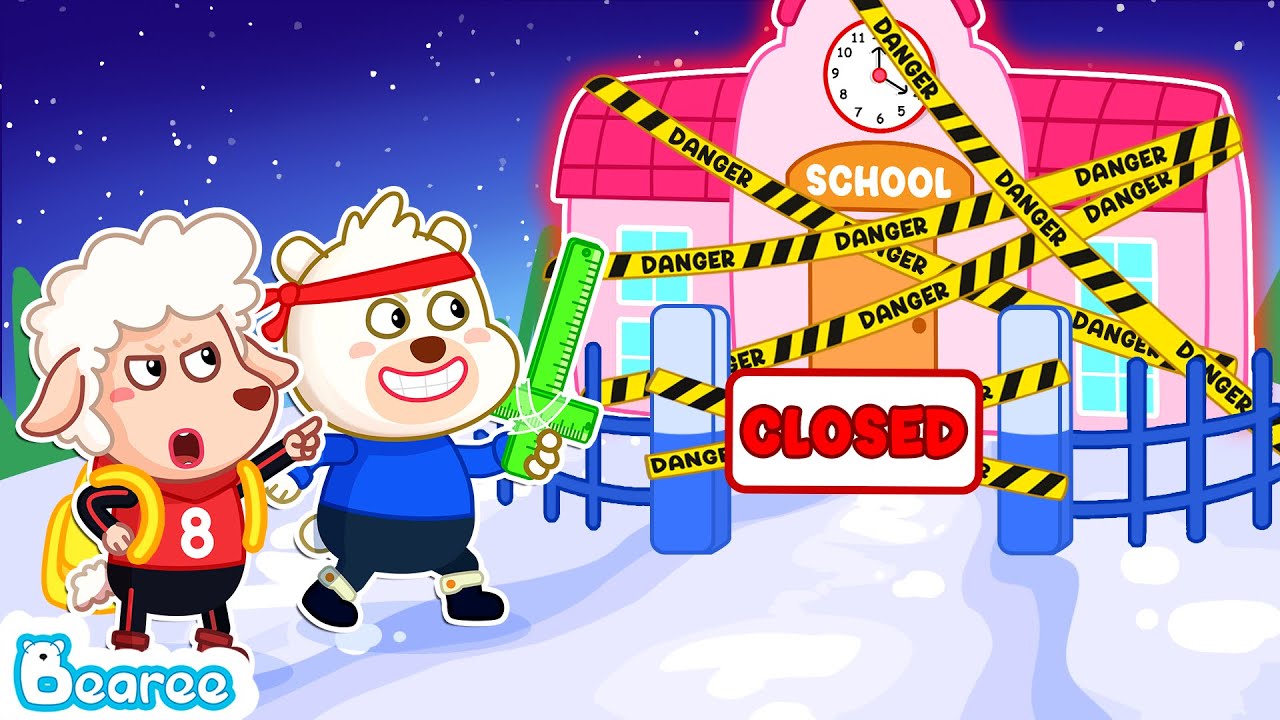 Bearee Tales 🐾 Why Is Bearee's School Locked? Bearee Explores the ...