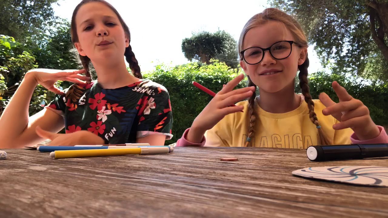 How to make coin spinners - YouTube