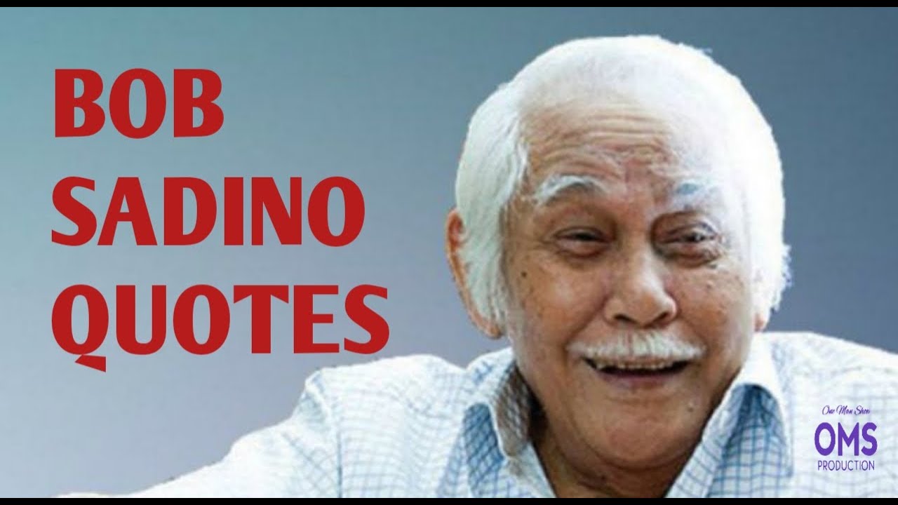 BOB SADINO MOTIVATIONAL QUOTES. (KUTIPAN MOTIVATIF BOB SADINO). - YouTube