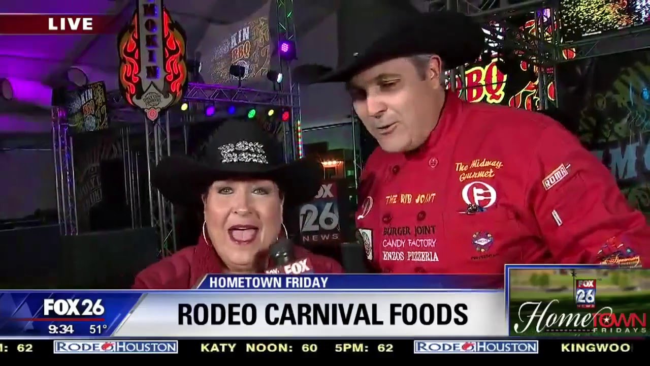More freaky fried foods at the Houston Rodeo carnival! - YouTube