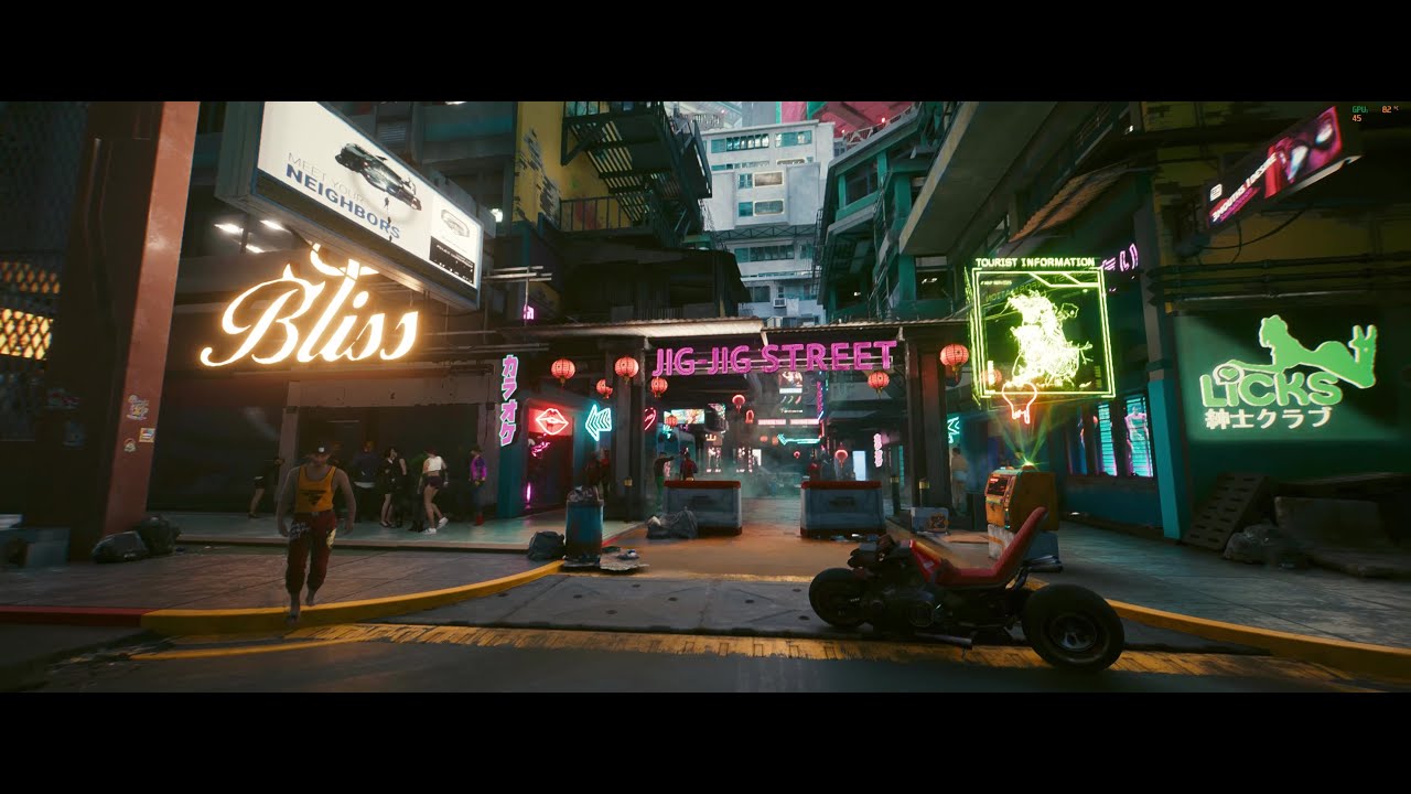A Walk Through Jig Jig Street - Cyberpunk 2077 (PC) - YouTube