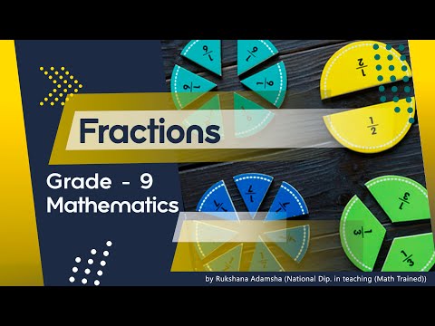 Fractions Grade 9 Mathematics | National Curriculum - YouTube