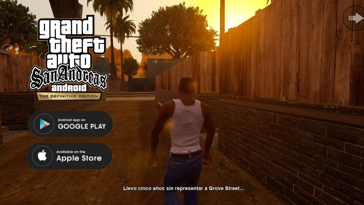 Gta Sa Definitive Edition Android Gameplay Oficial ️ - YouTube