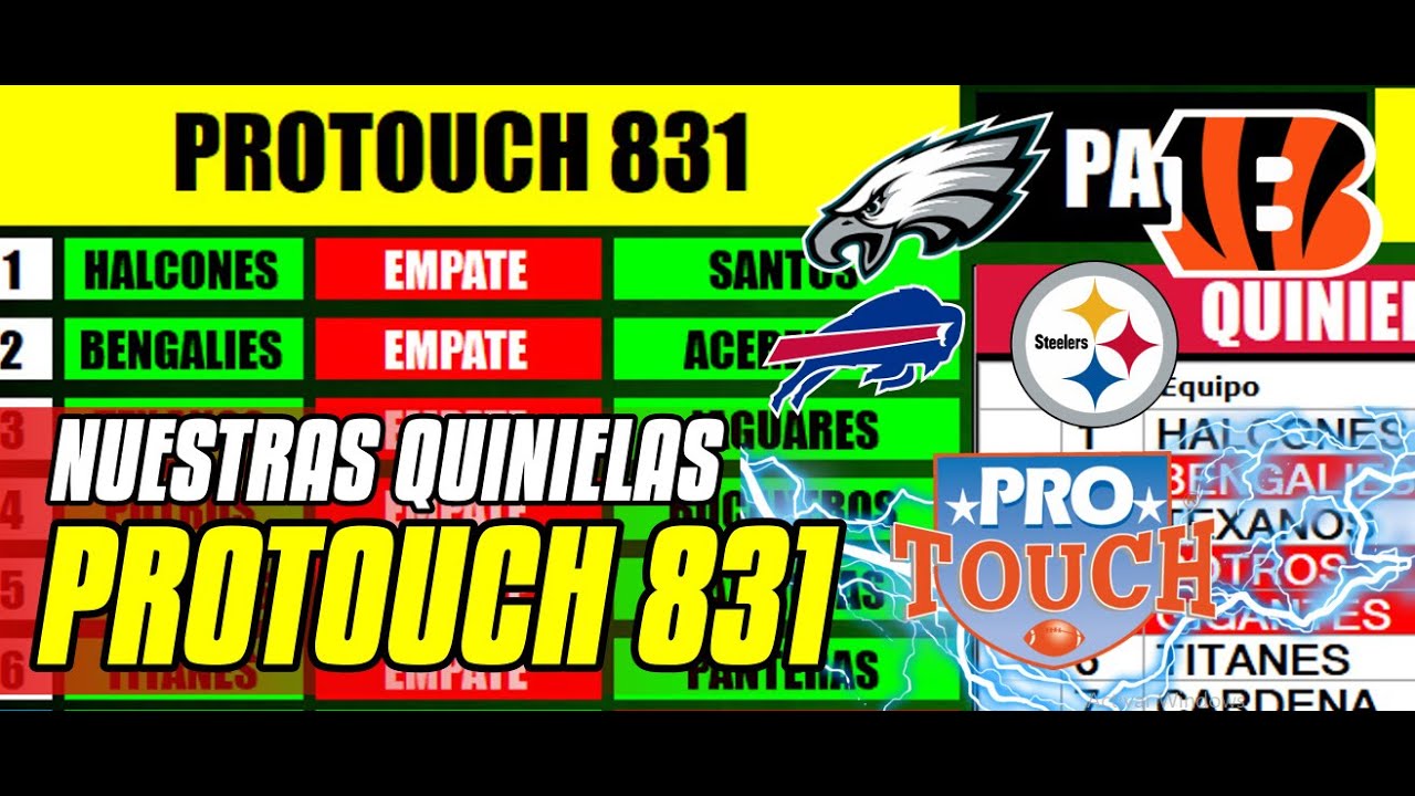 🔴ANÁLISIS DE LA QUINIELA DE #PROTOUCH 831 revisamos nuestras combinadas ...