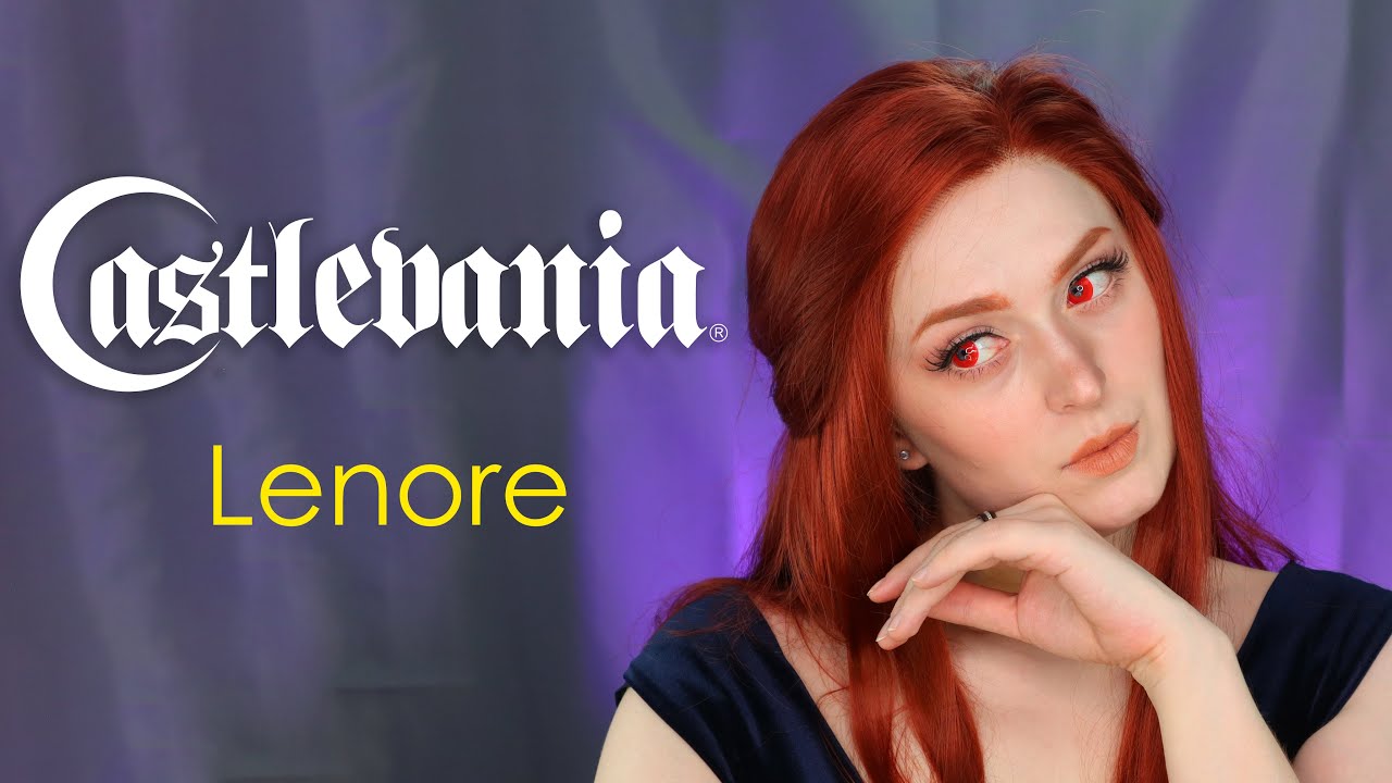 Castlevania Netflix Lenore cosplay makeup - YouTube