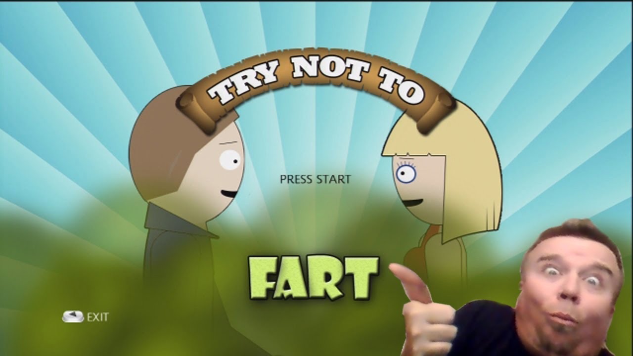 TRY NOT TO FART!! The Video Game - YouTube