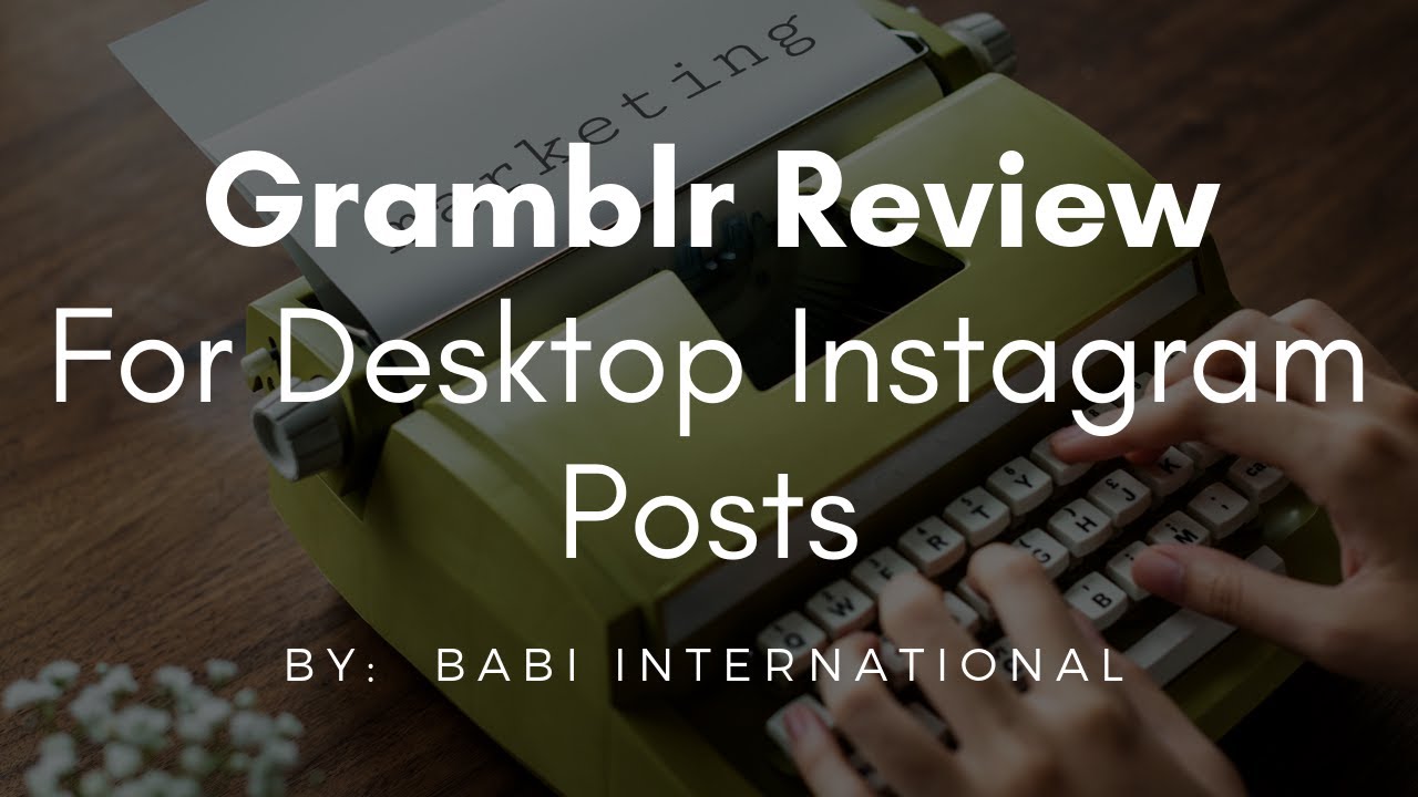 What is Gramblr and Should I be using it? - YouTube