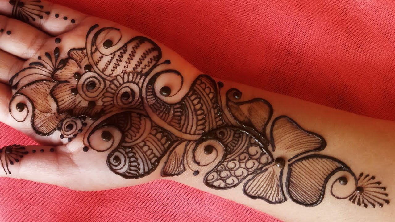 Muslim mehndi design | Mehndi design simple |easy mehndi design |Bridal ...