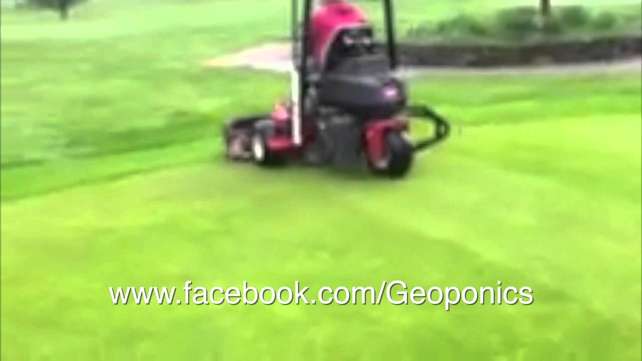 Two Days of Rain on Push Up Golf Greens and Water Penetrates very well ...