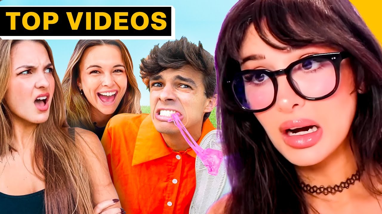 Siblings vs. Parents- Hilarious Family Challenges | SSSniperWolf - YouTube